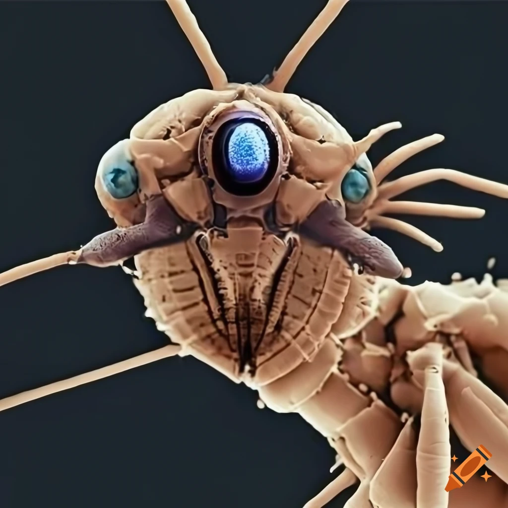 Robotic winged insect antennae photo many legs many eyes many wings ...