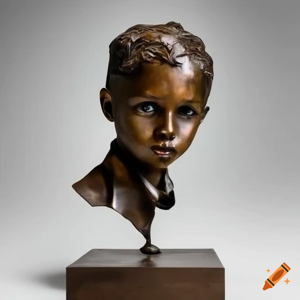 Young_james_stader_is_a_bronze_sculpture on Craiyon