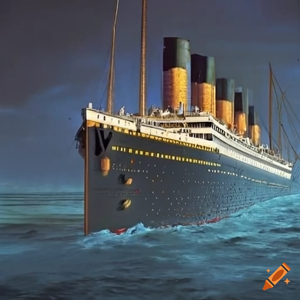 Titanic on Craiyon