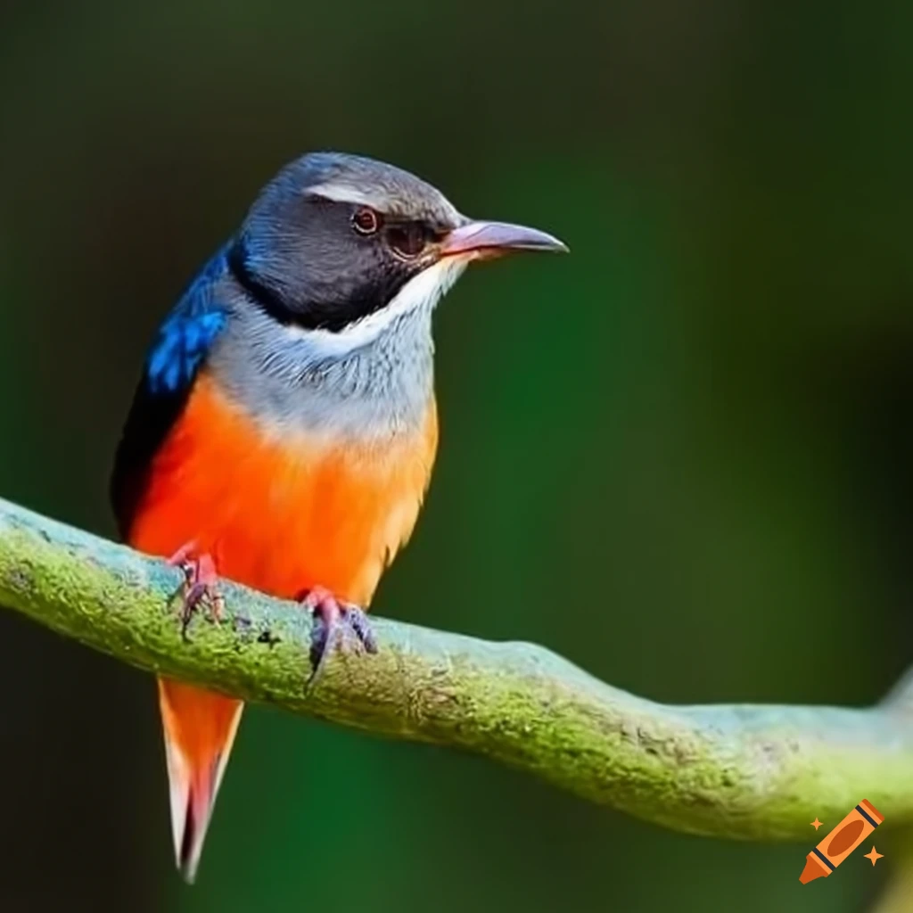 Bird in the three on Craiyon
