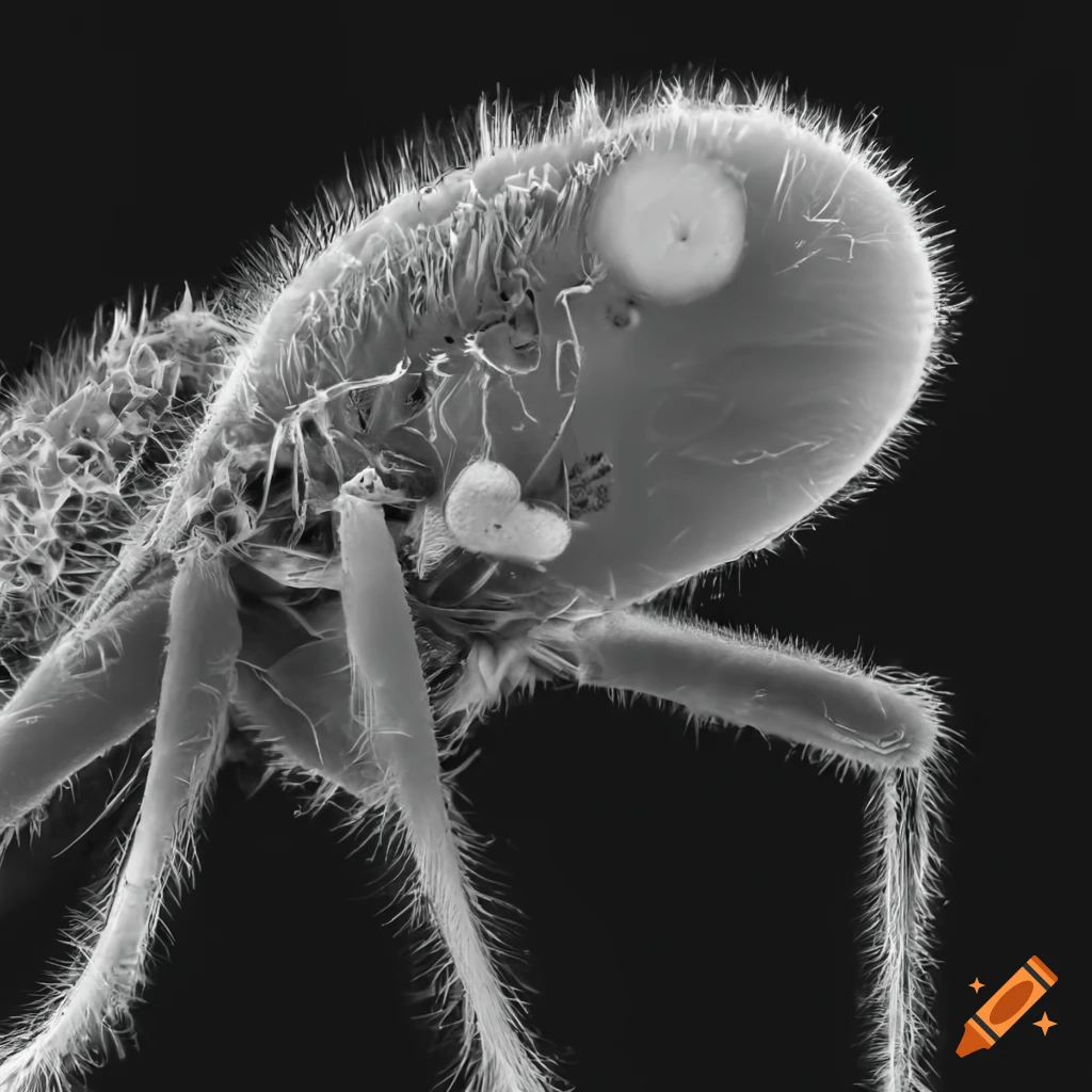 Housefly antennae photo many legs hair details prickly chipset ...