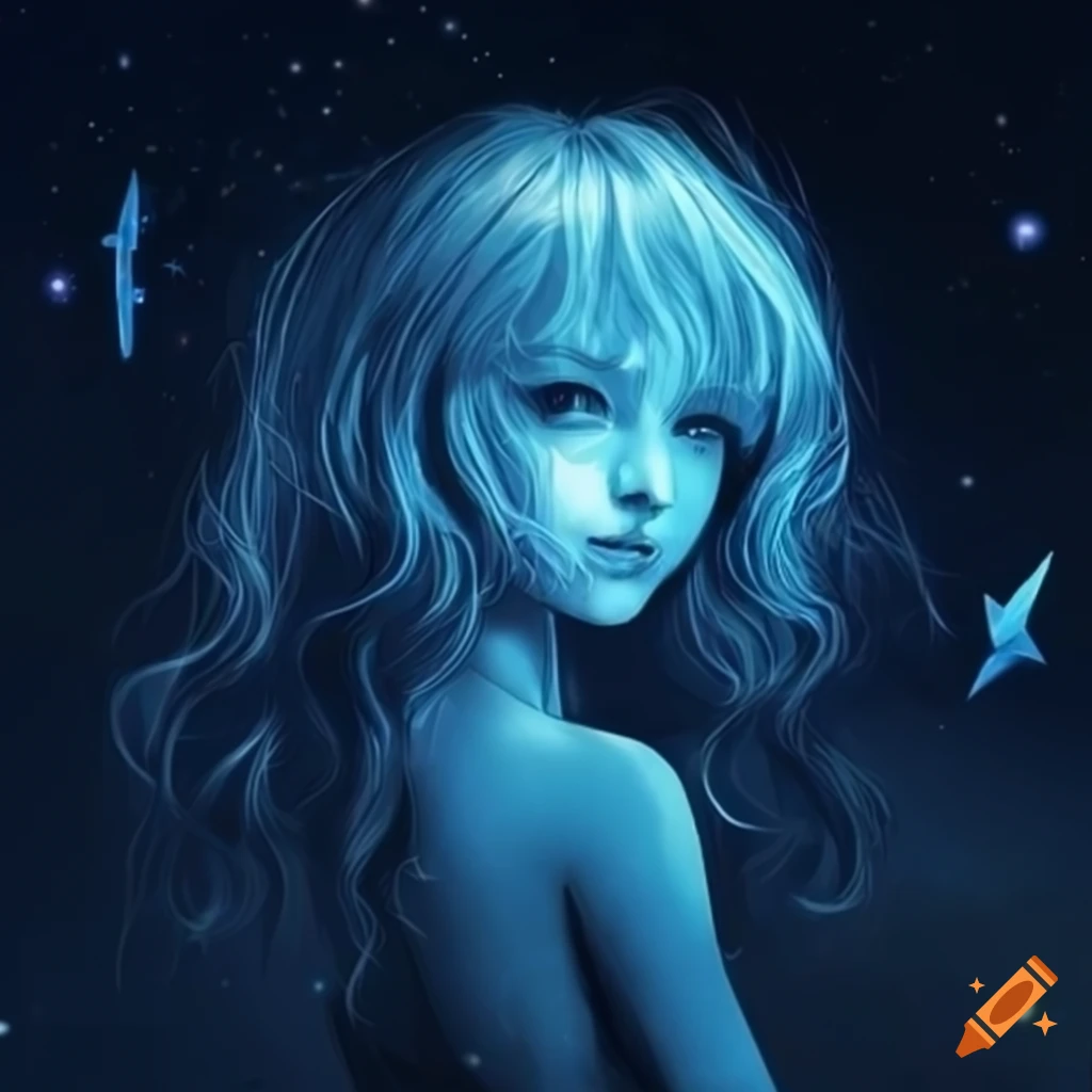 Star child on Craiyon