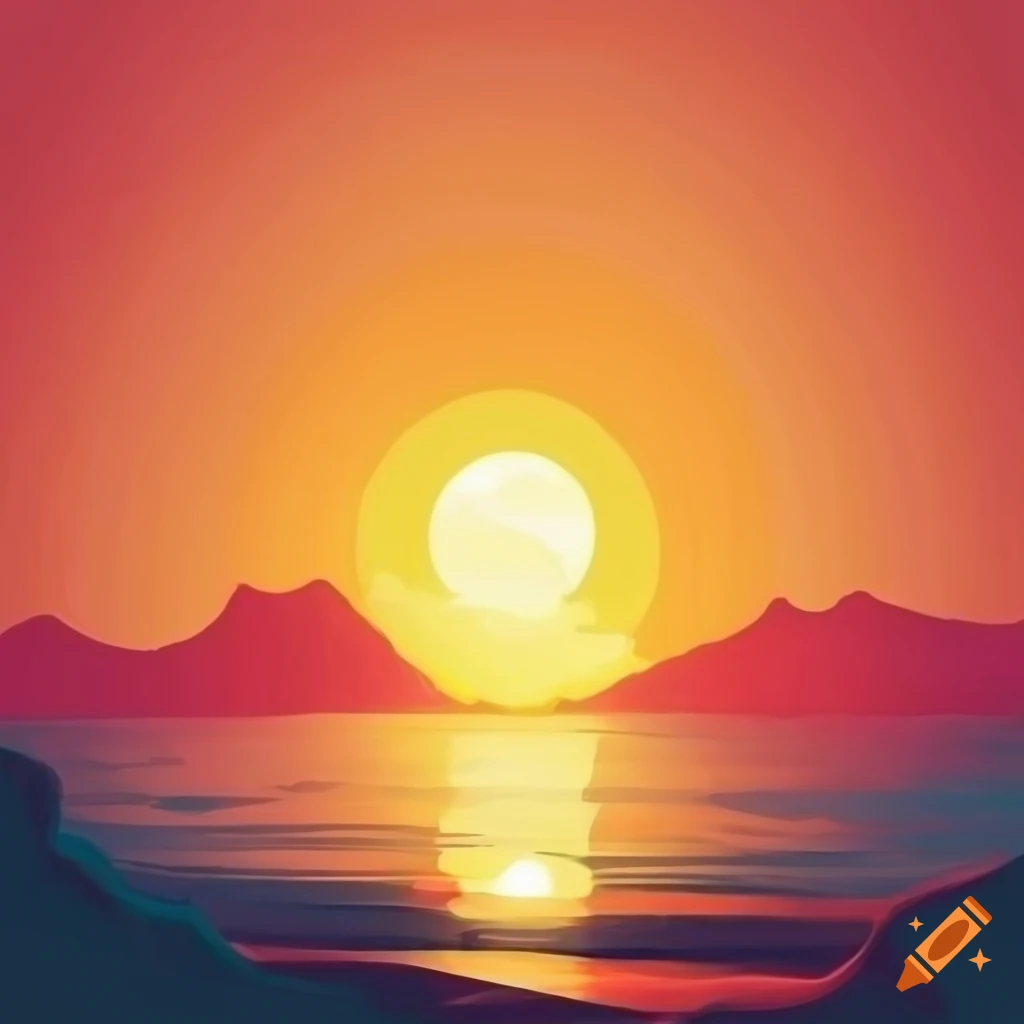 Sunrise illustration