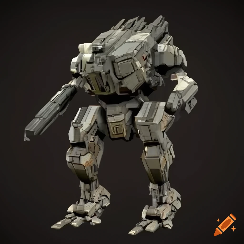 Mech unsc model
