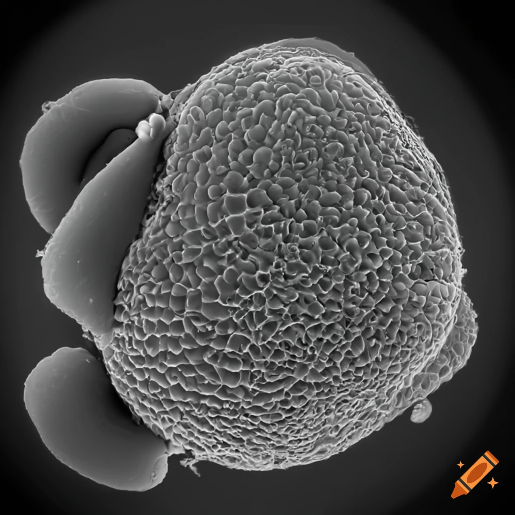 Scanning electron microscope of silver nanoparticles on Craiyon