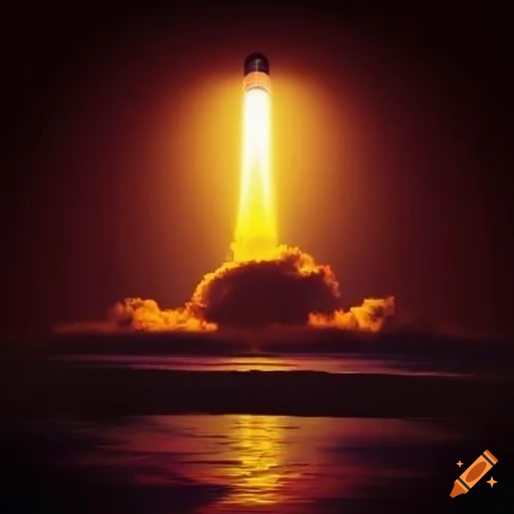 Spaceship launch pad