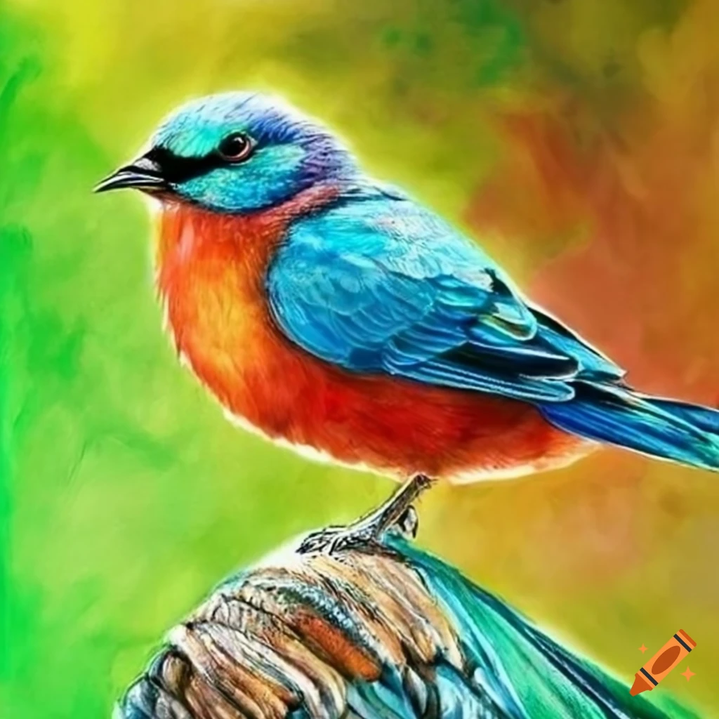 Color Pencil Drawings Of Birds