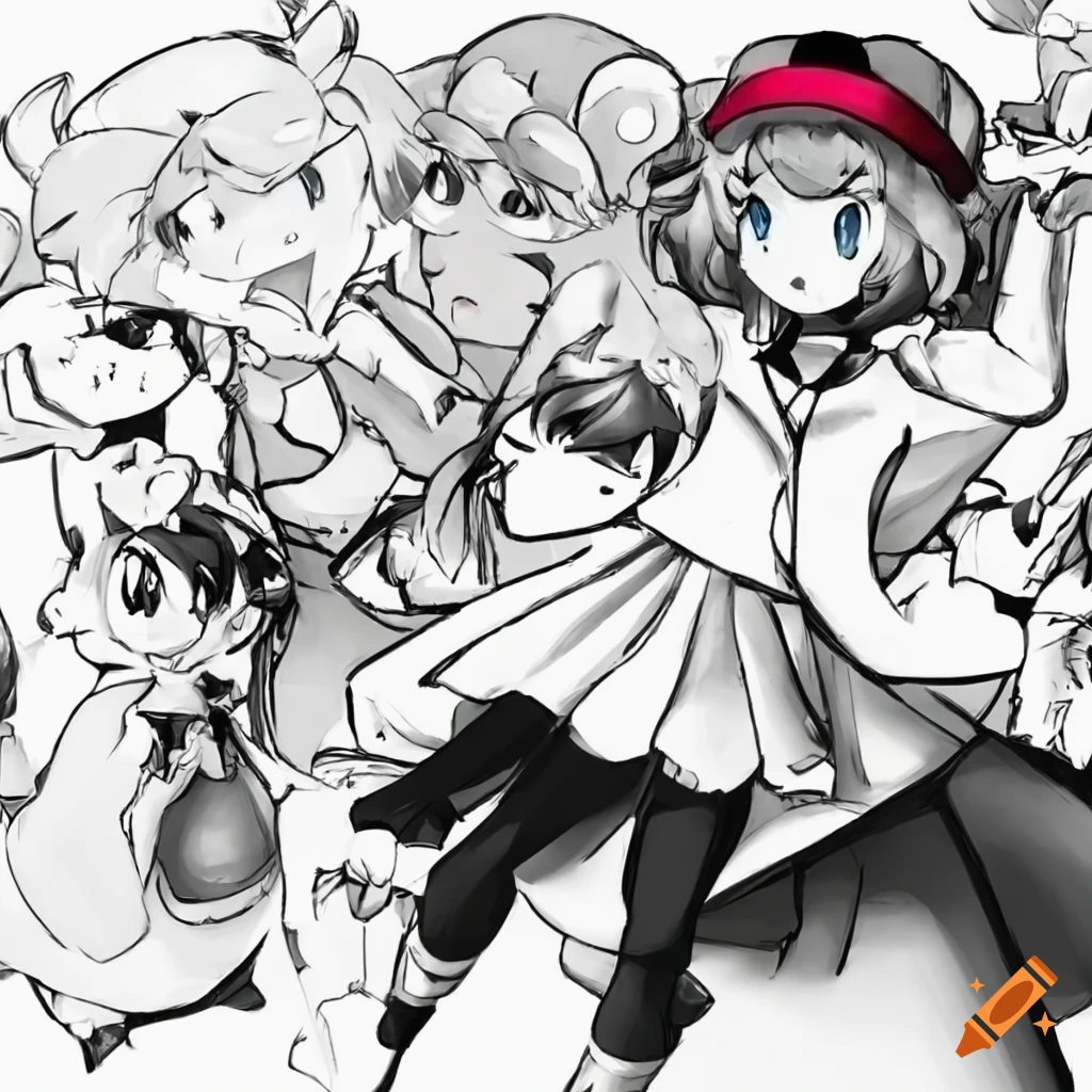 Pokemon serena on Craiyon