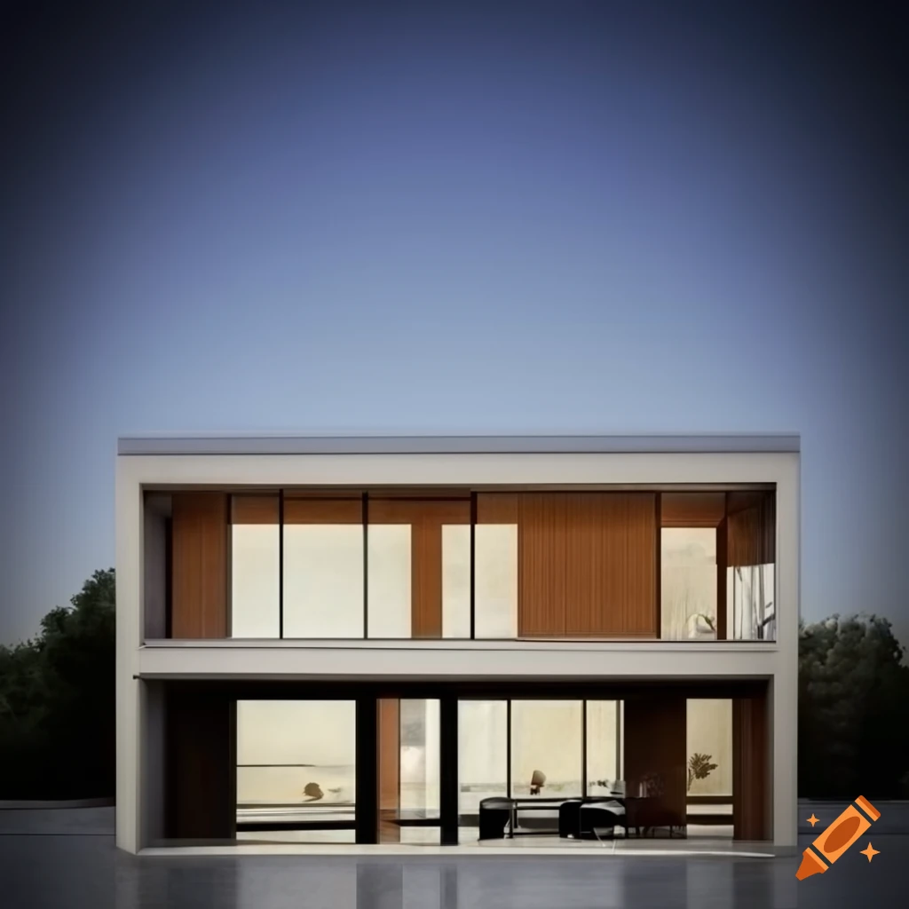 Render of a small villa
