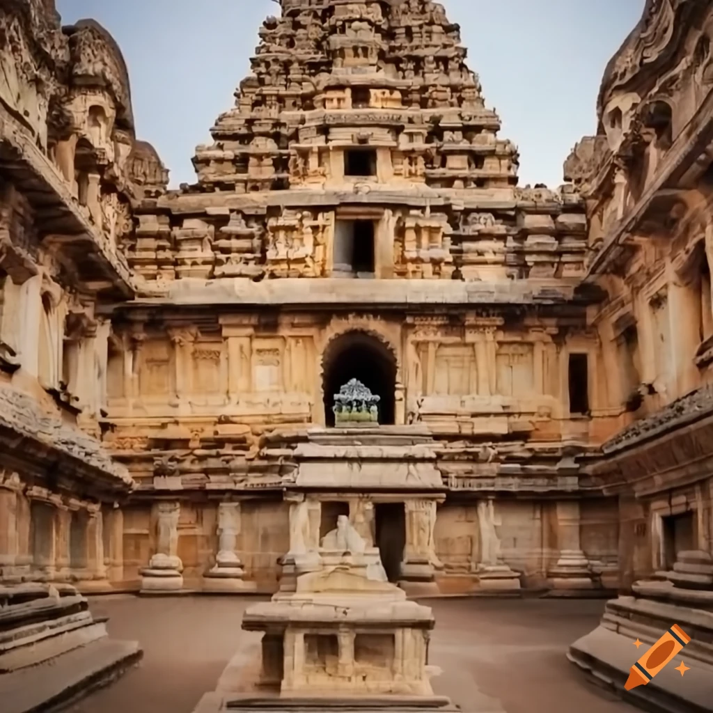 Vijayanagara live palace on Craiyon