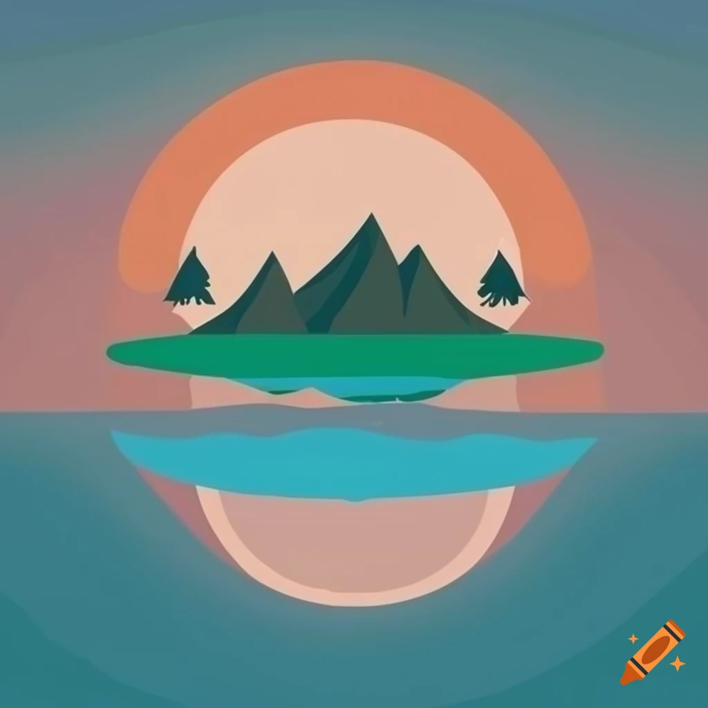 Flat Landscape Illustration