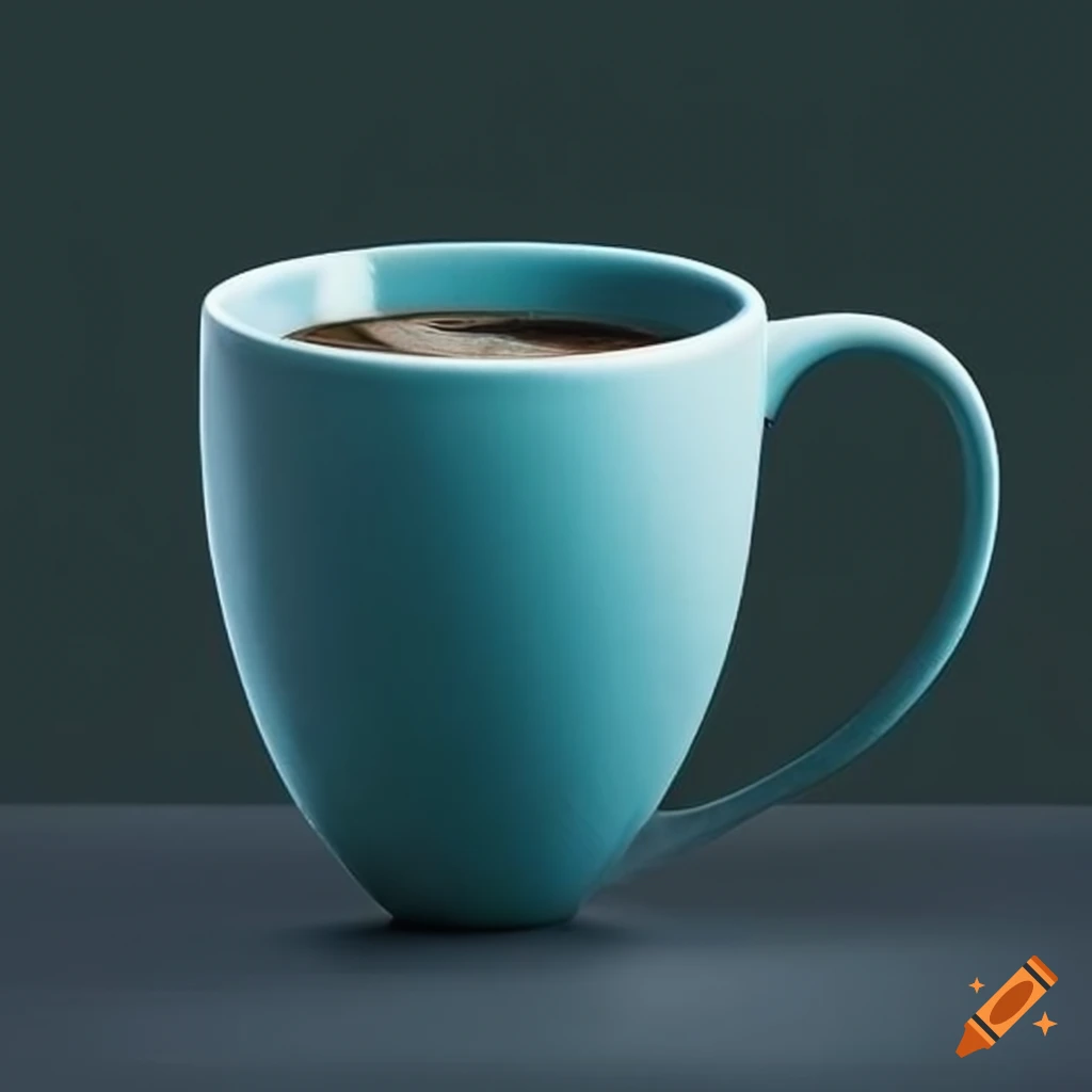 Cup-filled-with-coffee full-size hyper-realistic