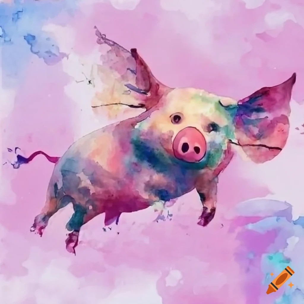 Flying pig