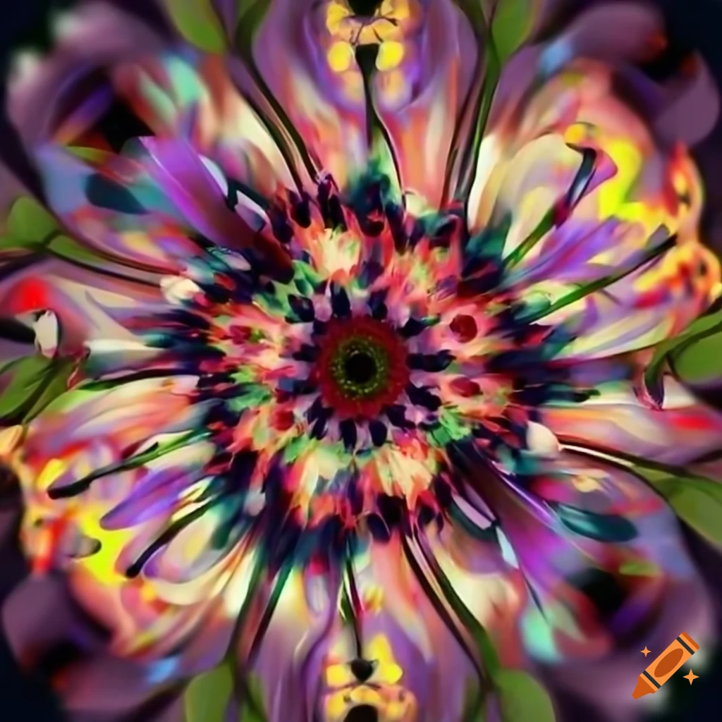 Explosion of flowers