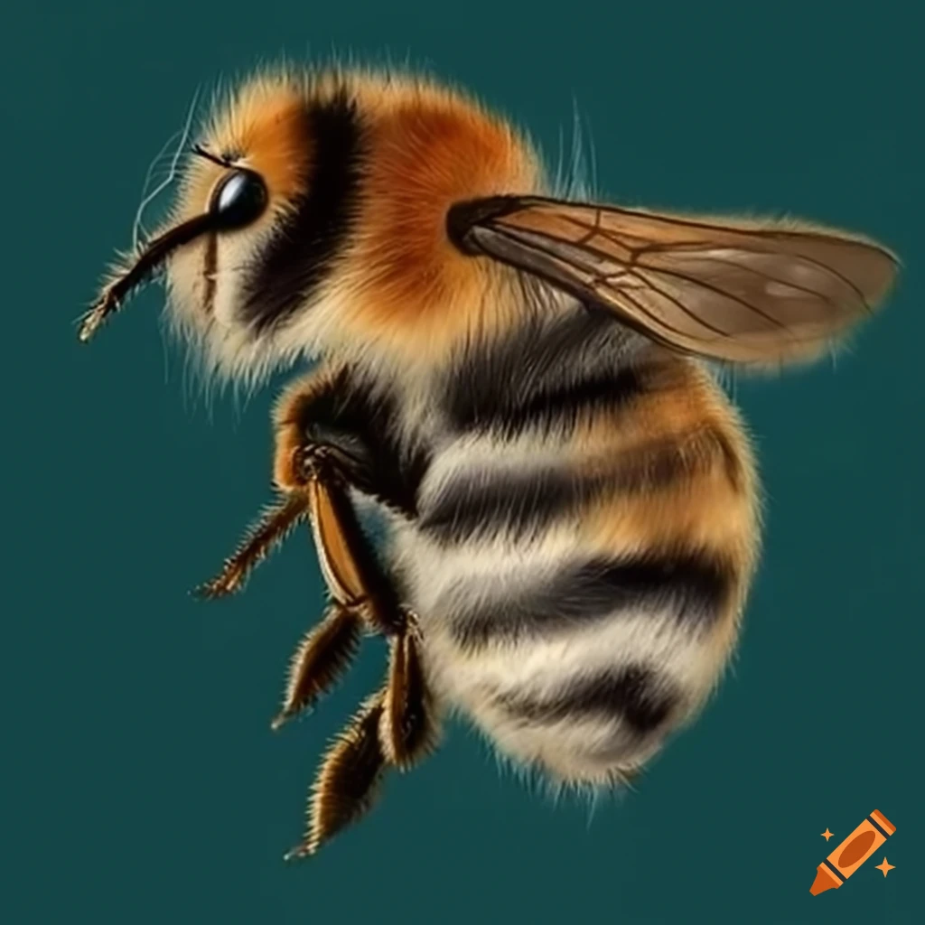 Fuzzy bee