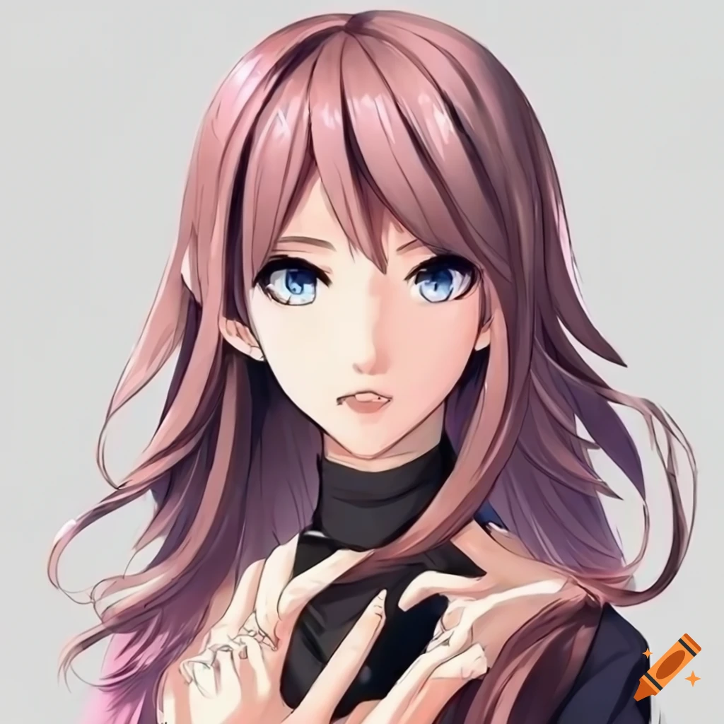 Female Anime Character On Craiyon