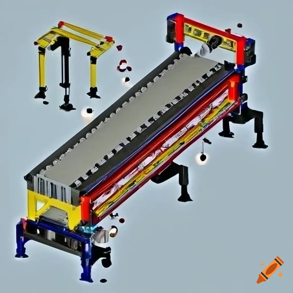 2-axis gantry system with a pneumatic gripper attached to the end ...