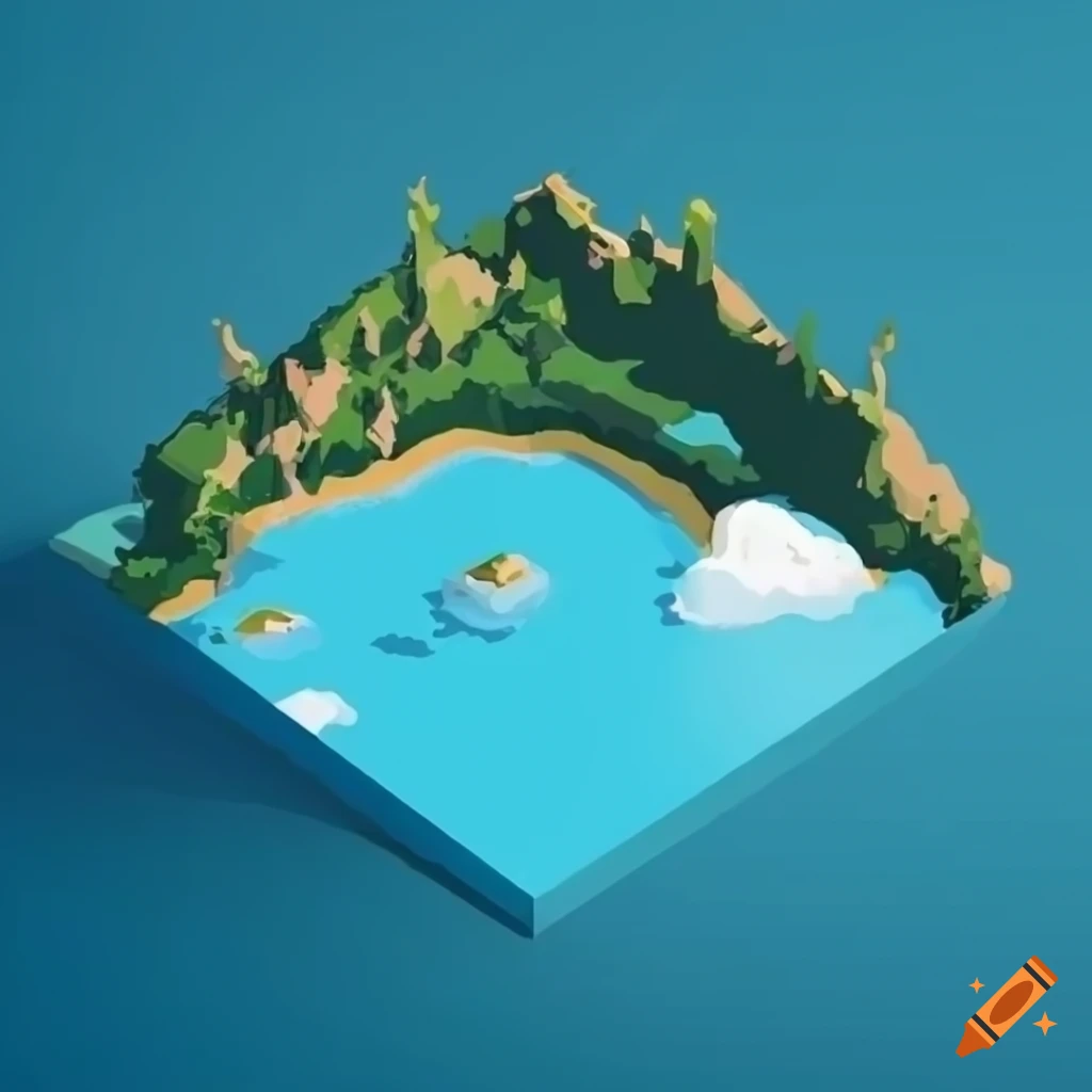 Mountain landscape roads immersive illustration Minimalistic logo of a ...