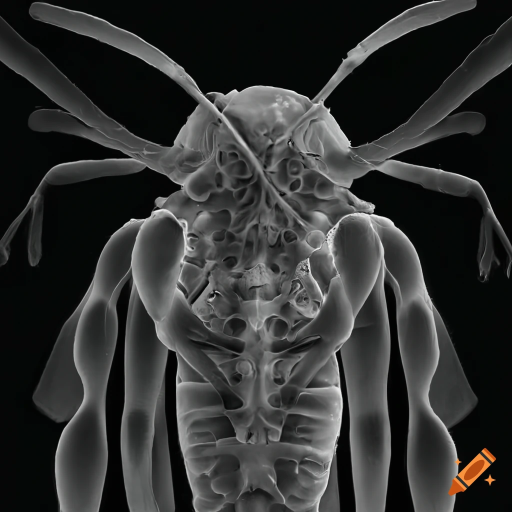 Robotic winged insect antennae photo many legs many eyes many wings ...