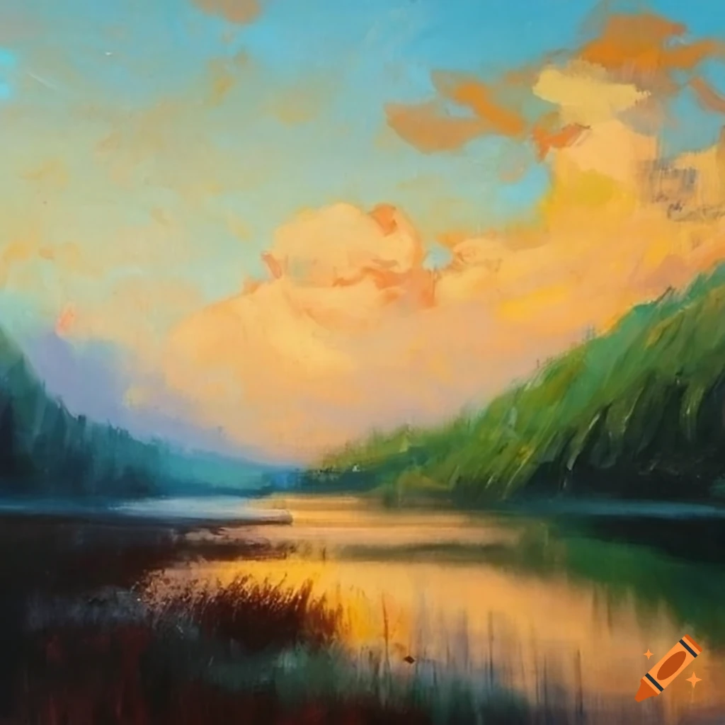 Oscar kokoshka painting landscape