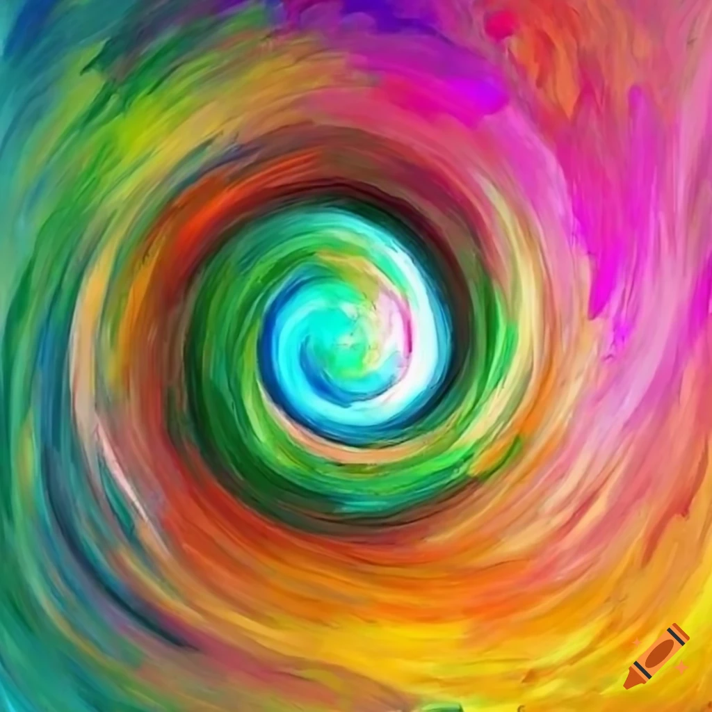 Vibrant color pencil drawing of crayons