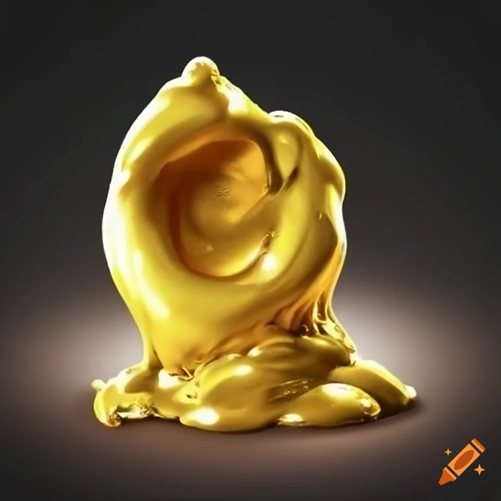 Gold slime mass