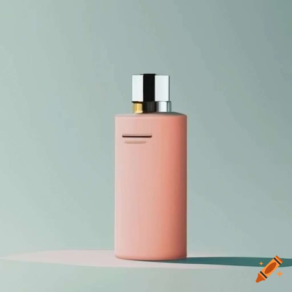 Soothing minimalist isometric deodorant stick perfume