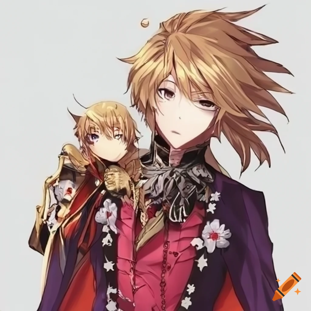 Anime noble male outfit on Craiyon
