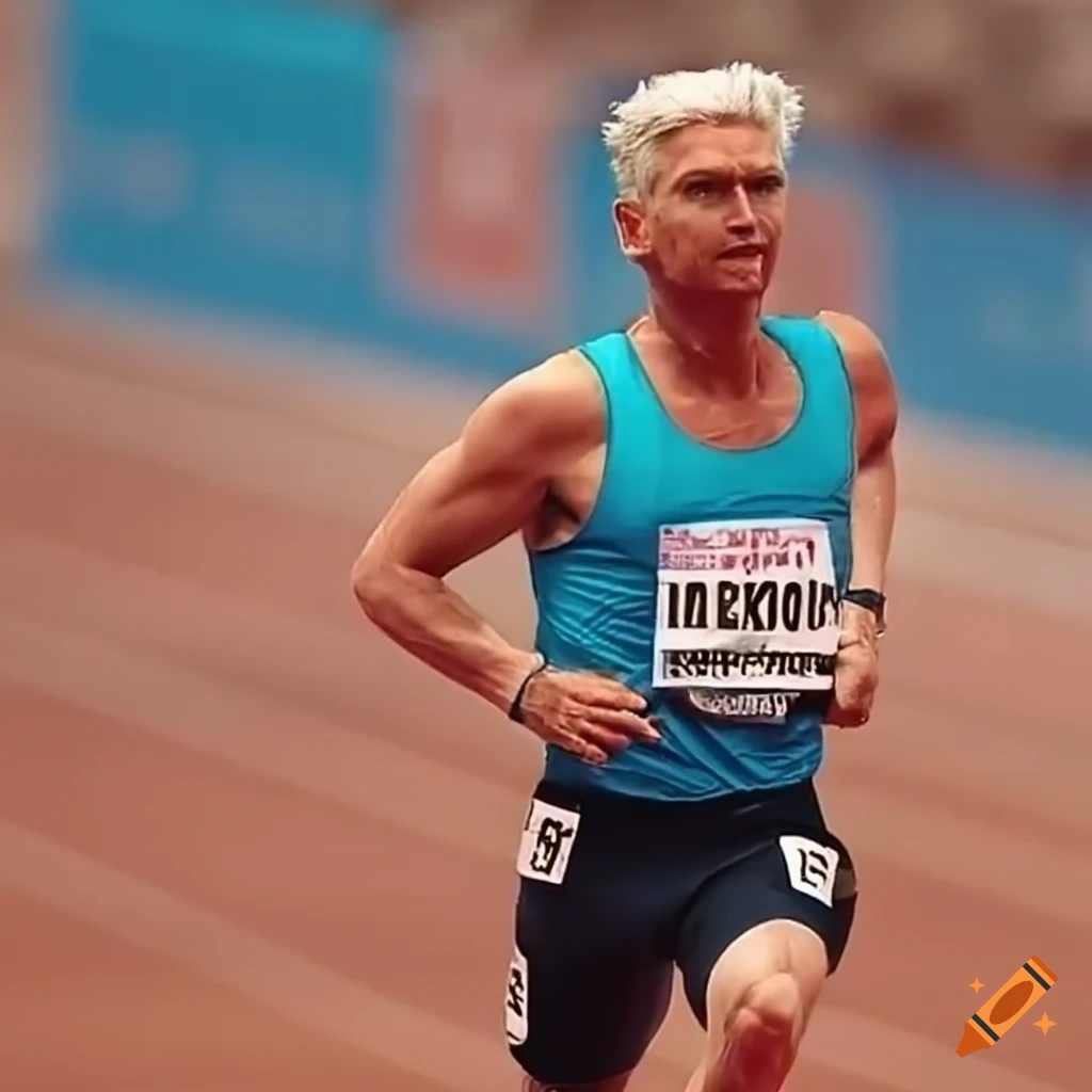 Philip schofield running 100 metres