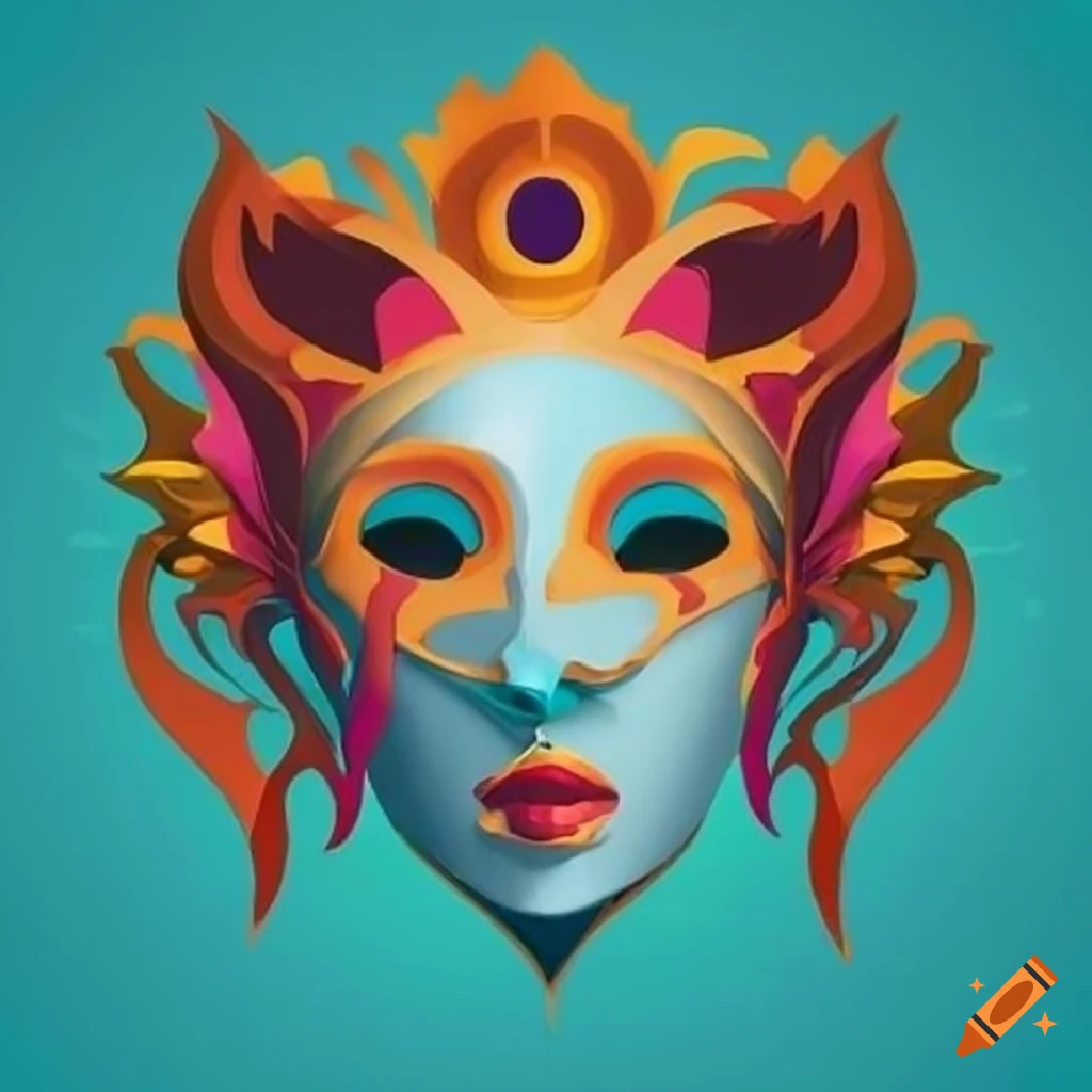 Stylized mask design