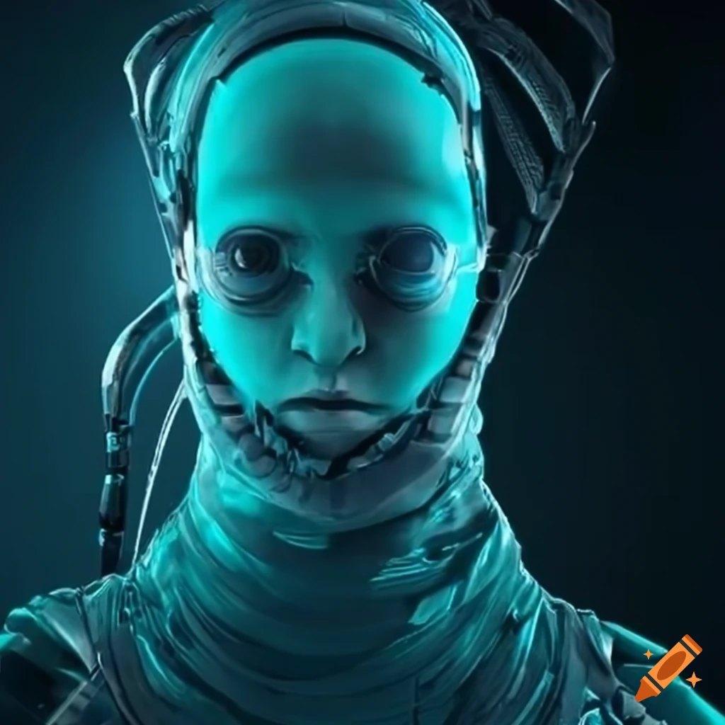 Sci-fi laboratory dna analyser on Craiyon