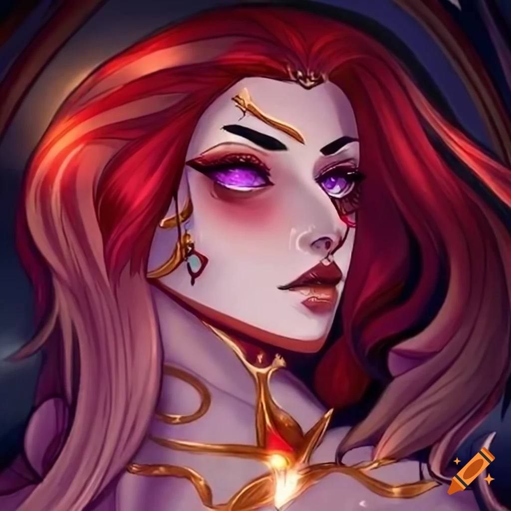 Morgana, the Witch of the Arcana, is an imposing and enigmatic figure ...