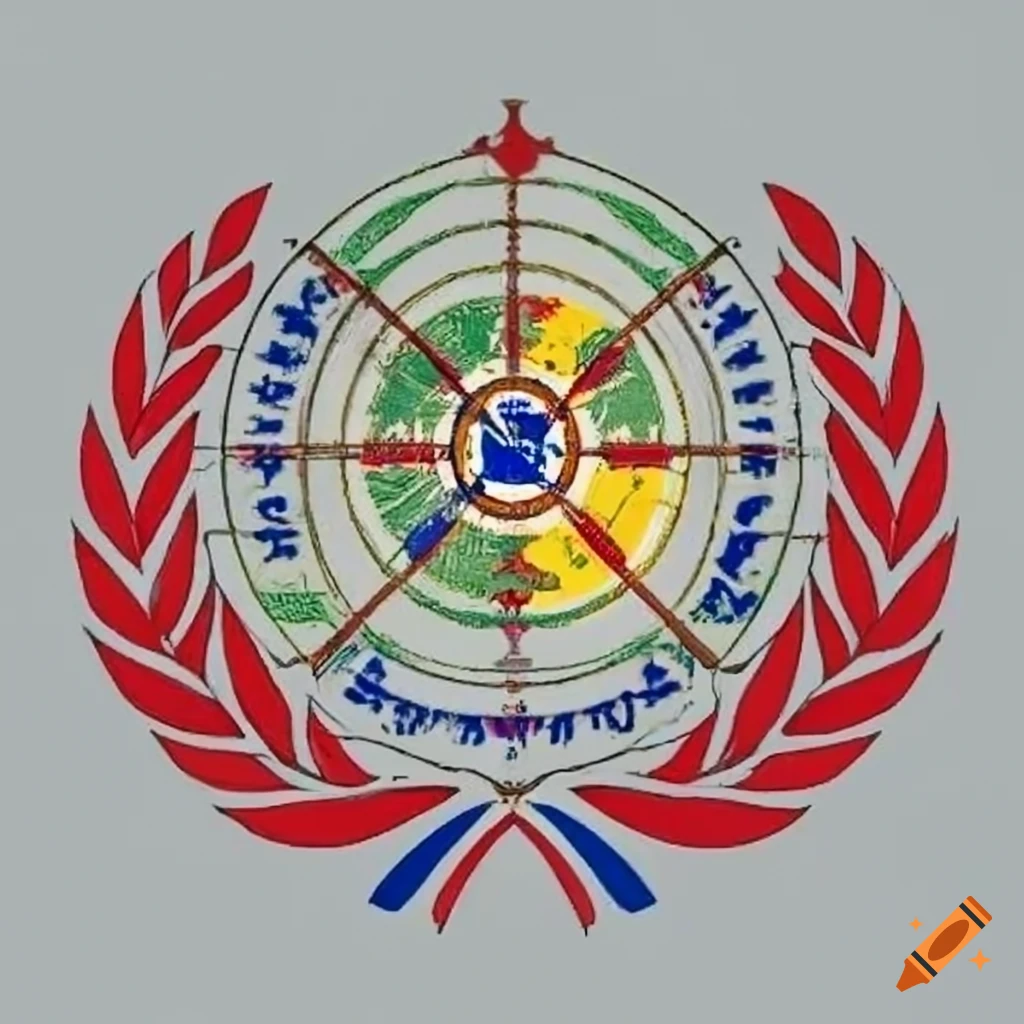 Create a logo of diplomatic department on Craiyon