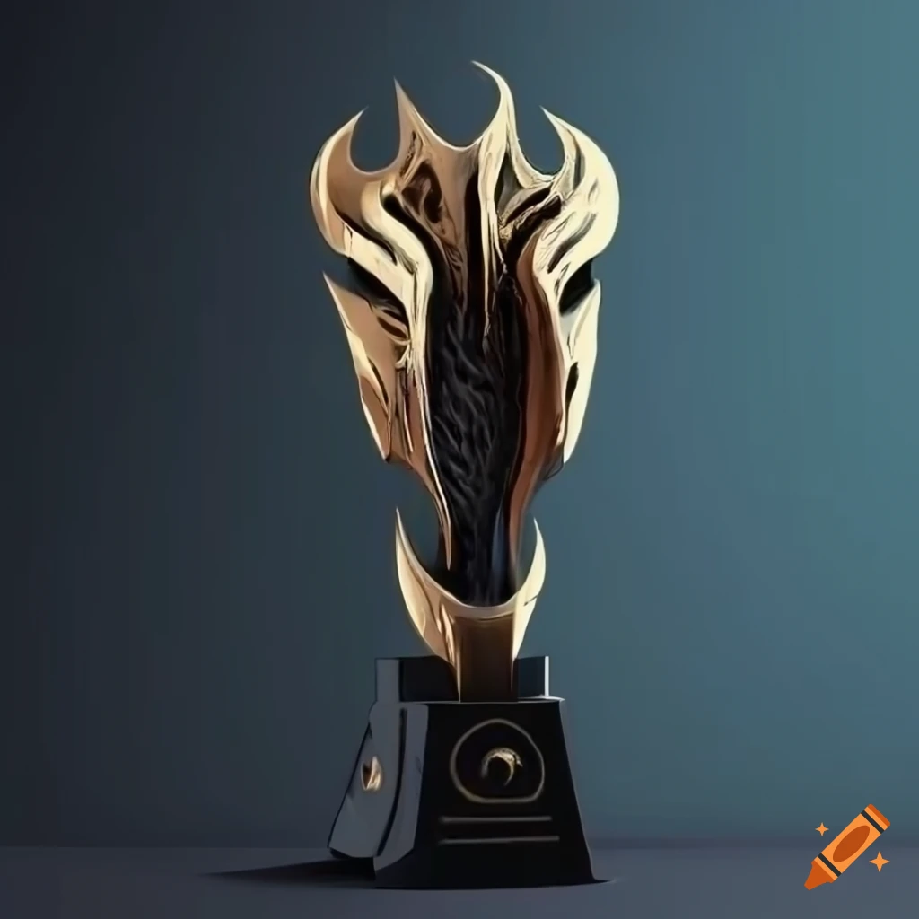 Dark trophy design