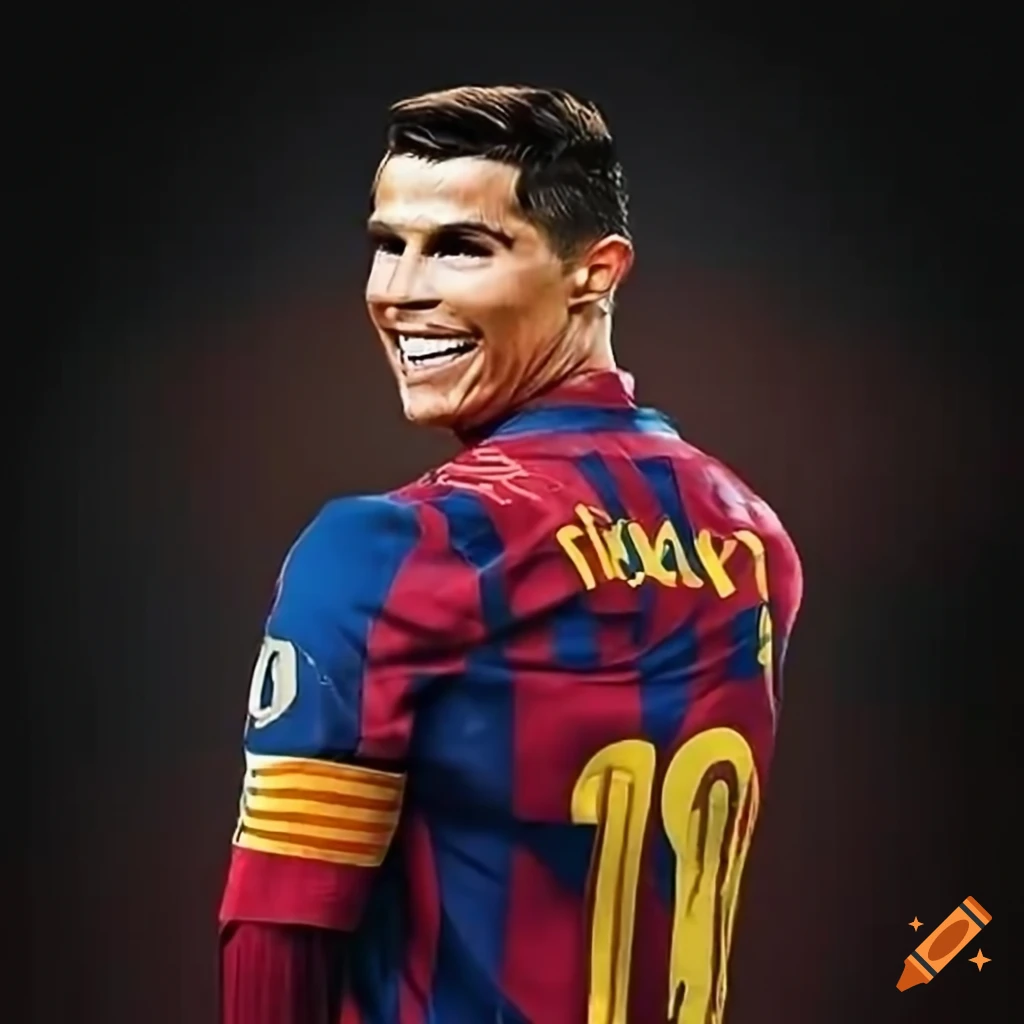 Lionel Messi and Ronaldo on Craiyon