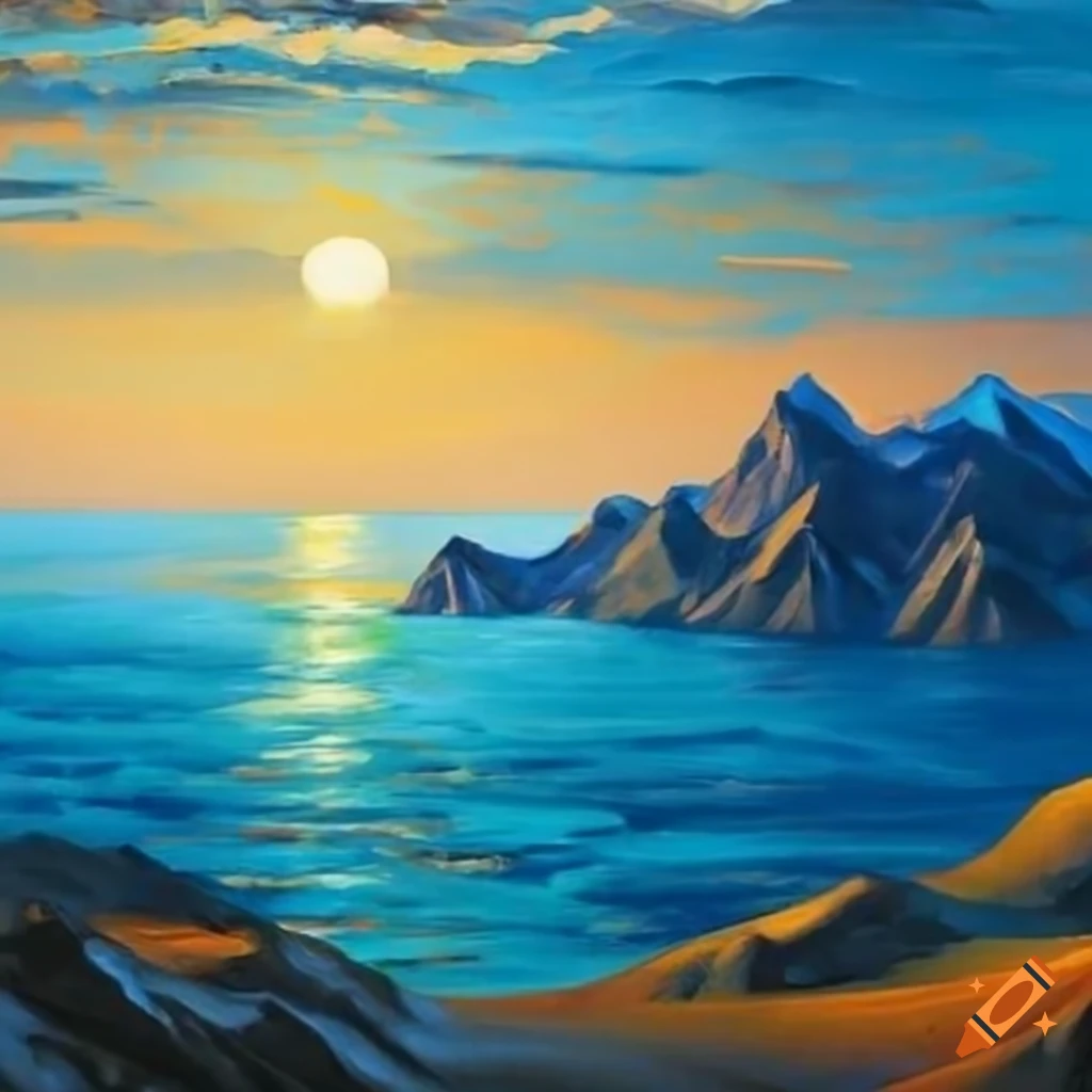 Mountains Sea Sun Man On Craiyon mountains-sea-sun-man-on-craiyon