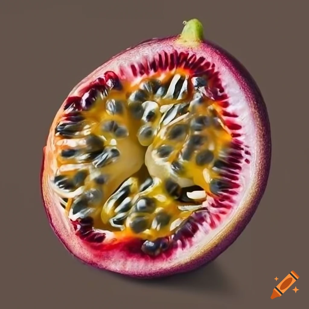 Passionfruit seed on Craiyon