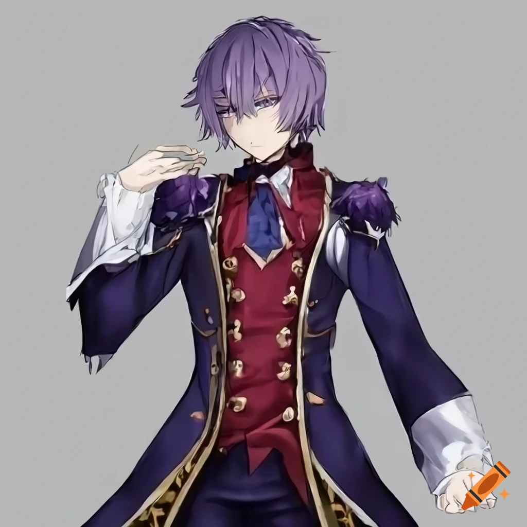 Anime noble male outfit
