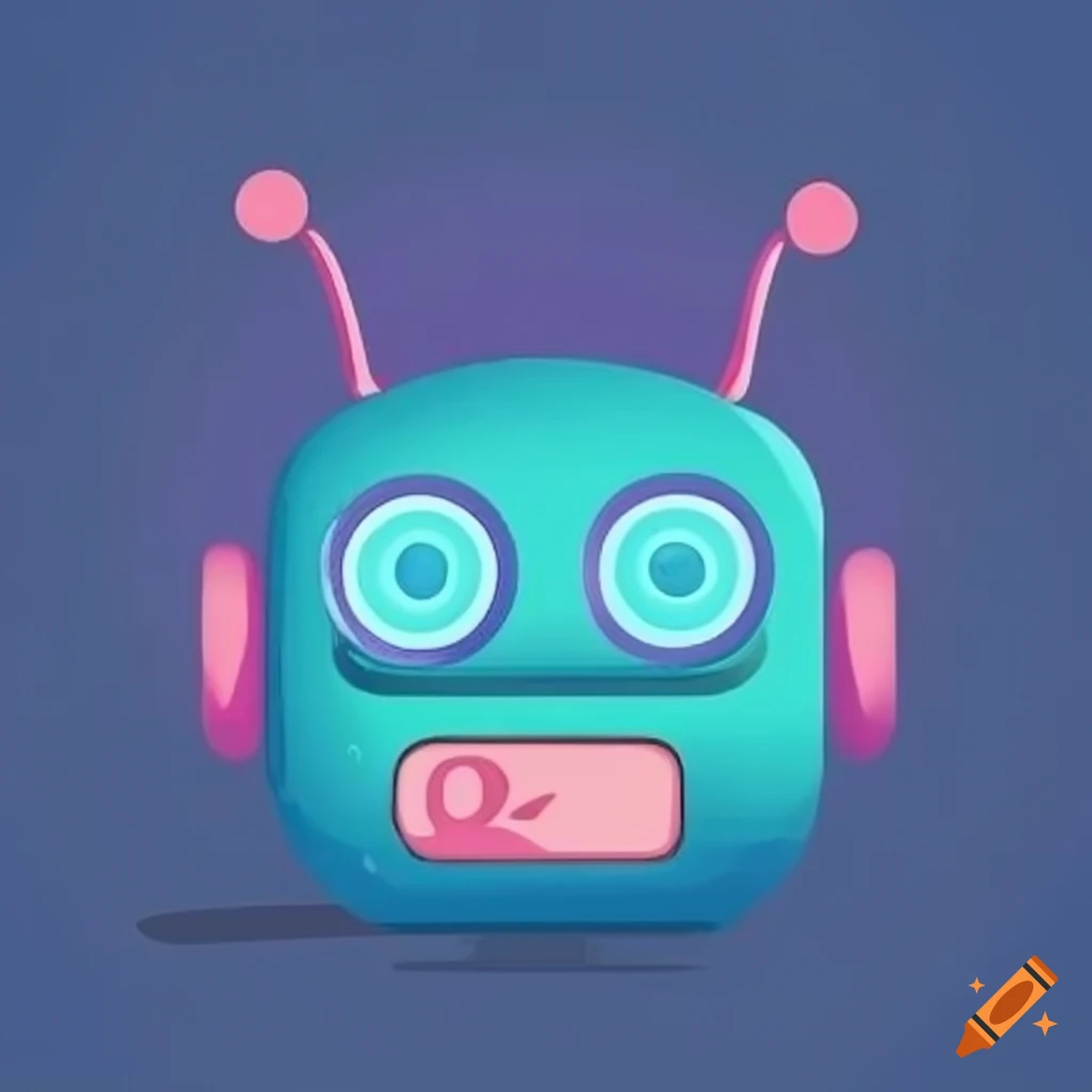 Chatbot blue and pink