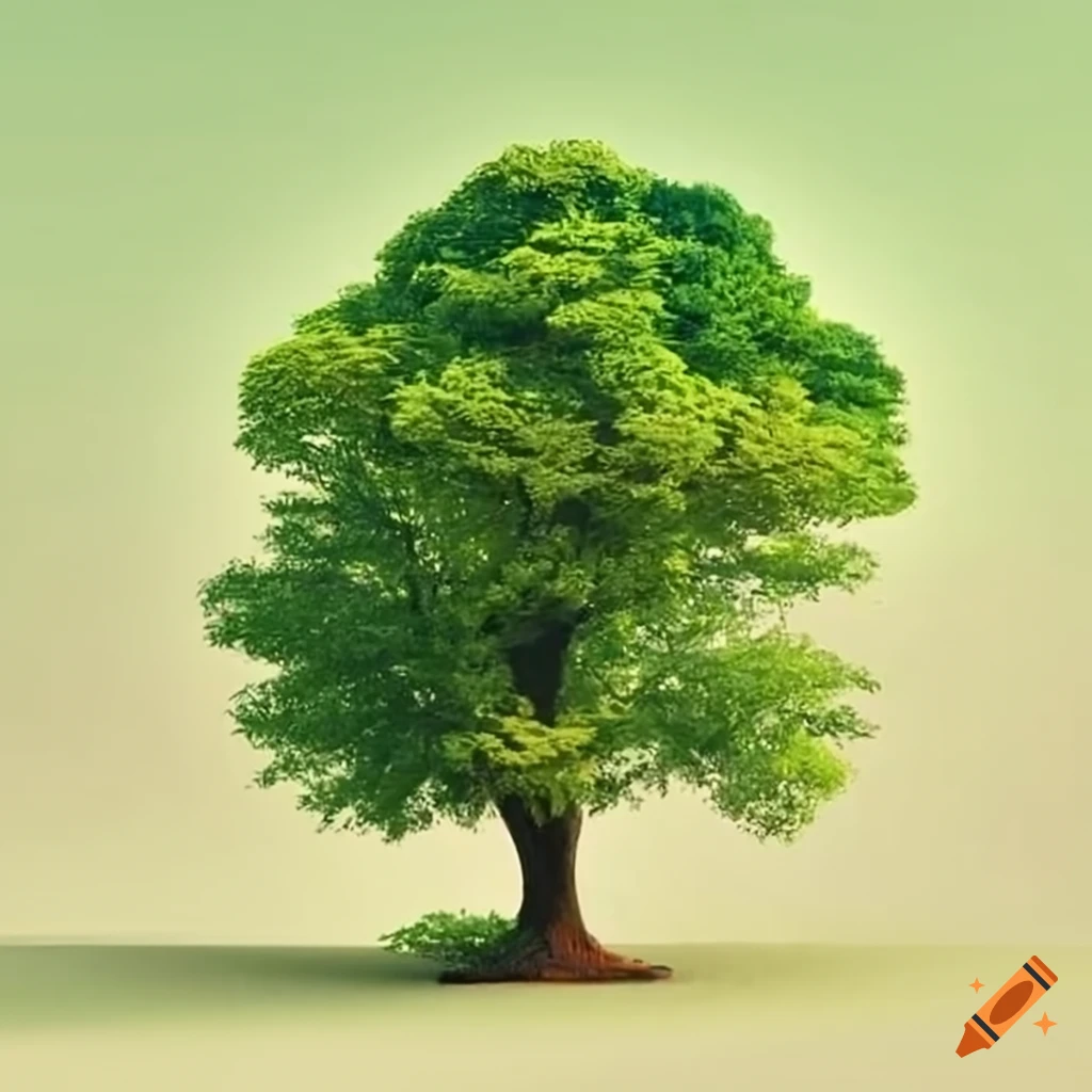 A green tree