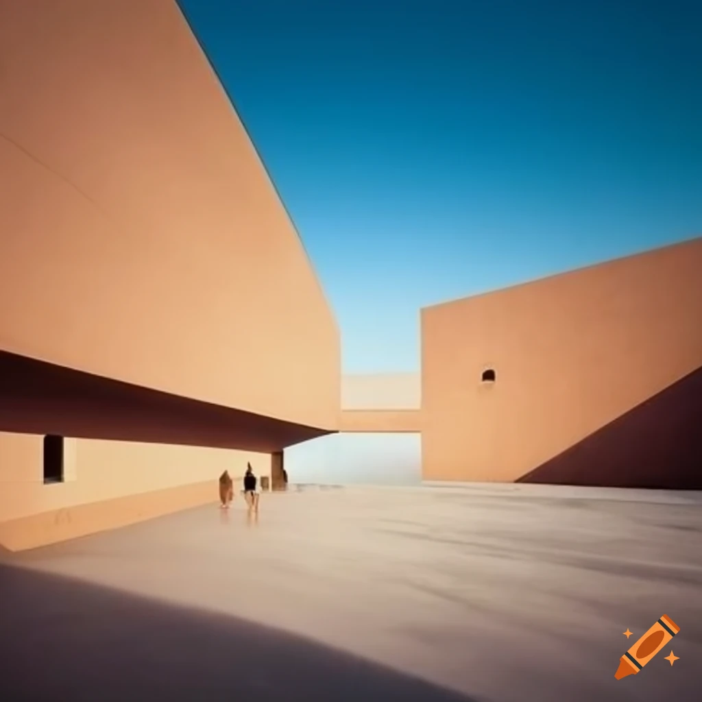 A museum designed by alvaro siza and luigi moretti