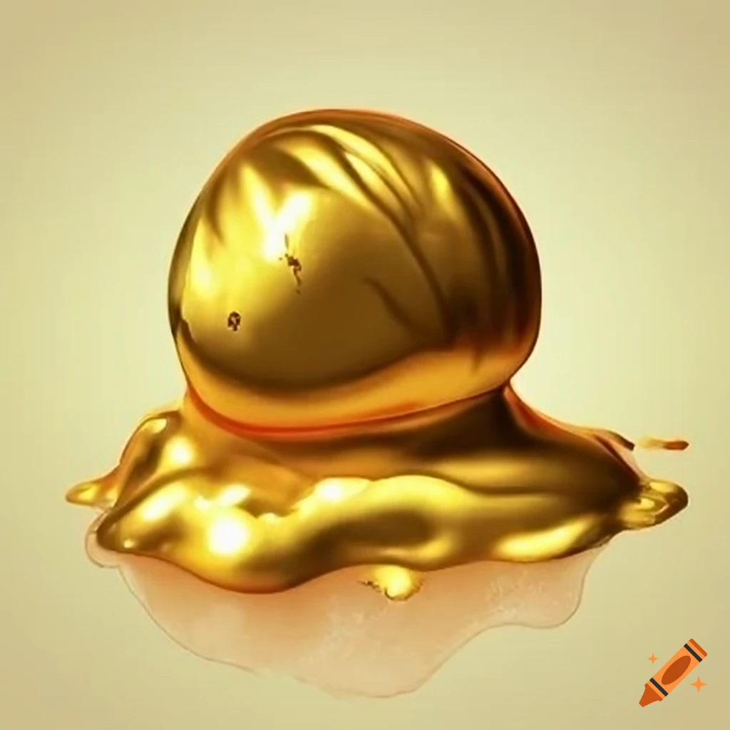 Gold slime mass