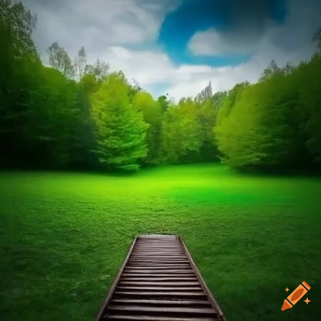 Beautiful nature with an empty stand to put a cosmetic product later on ...