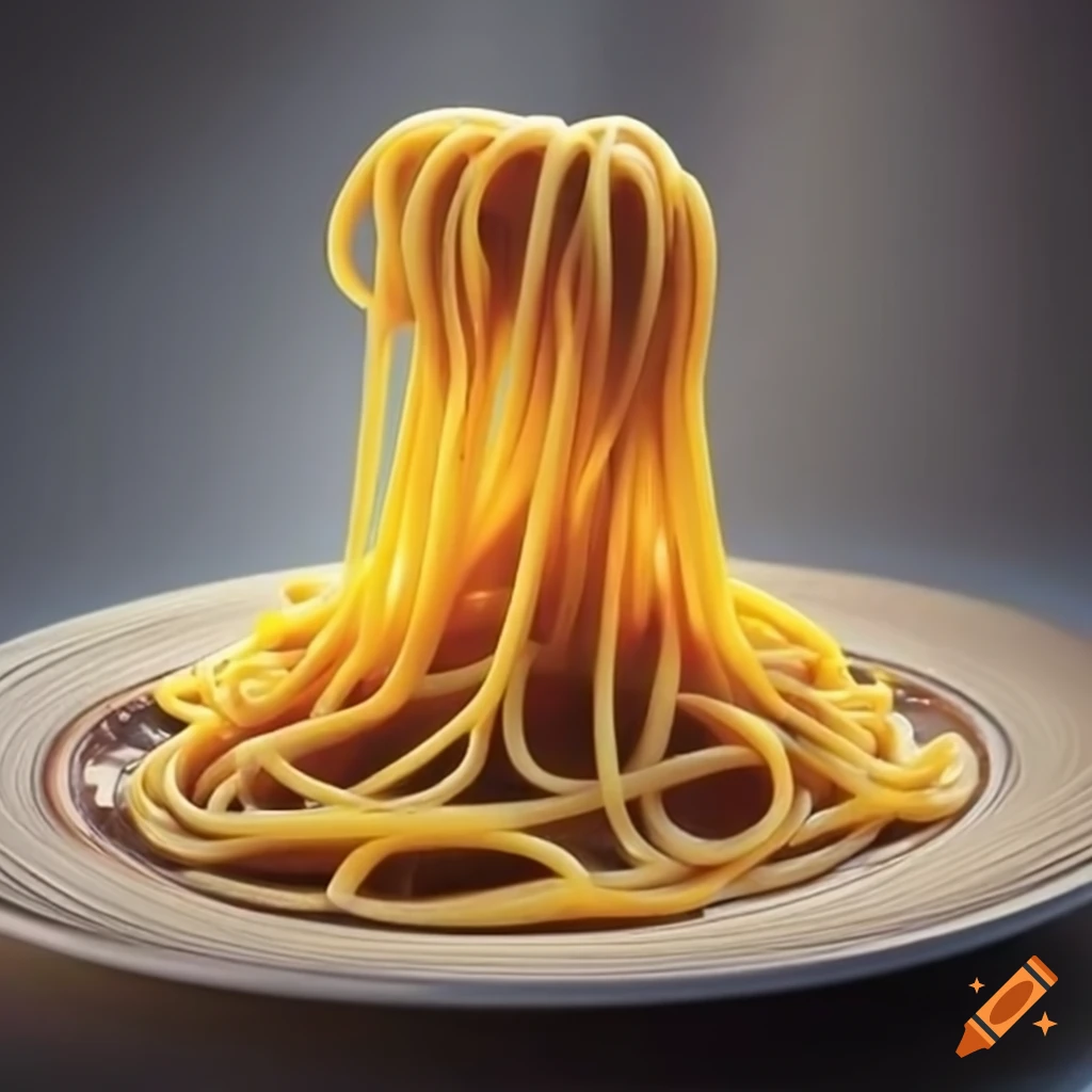 Spaghetti road on Craiyon