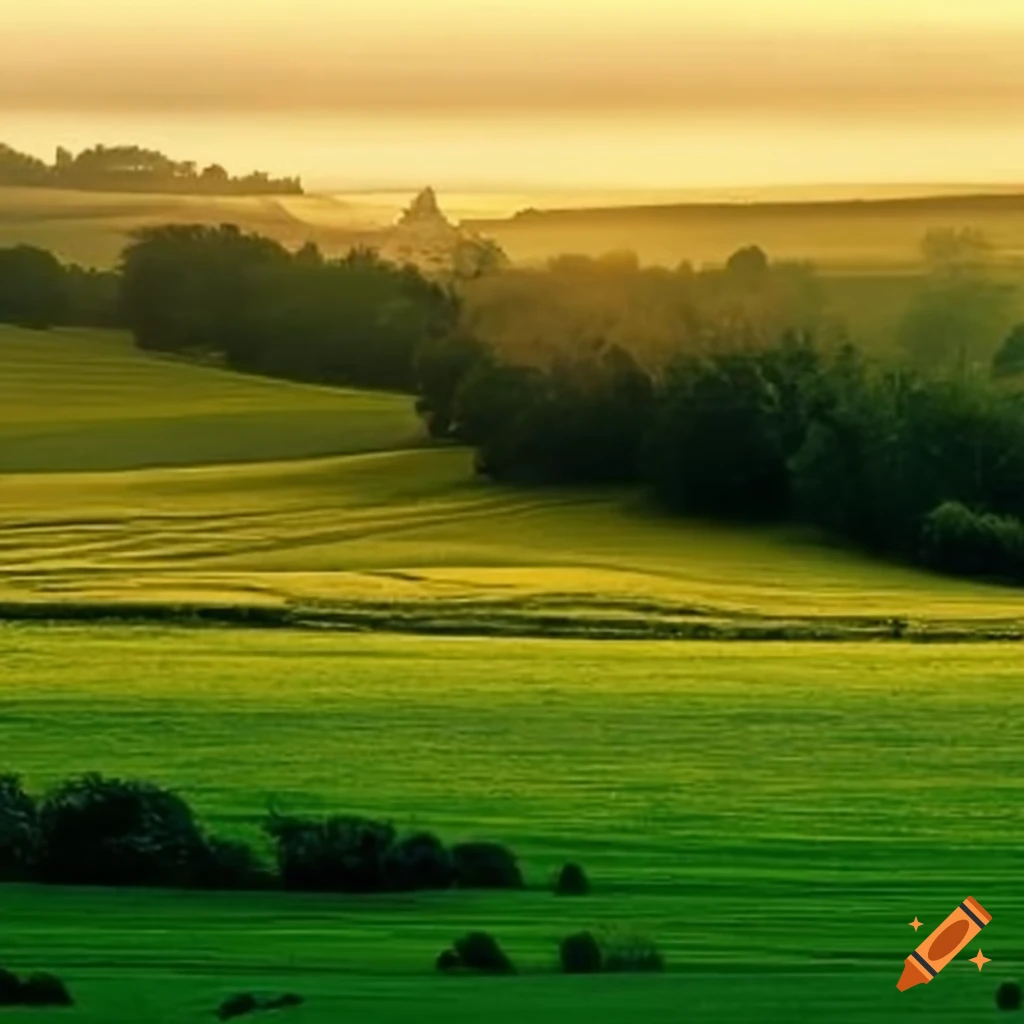 French countryside on Craiyon