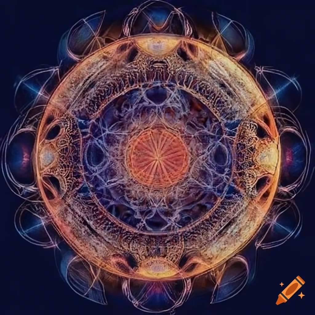 The musical circle of fiths diagram sacred geometry