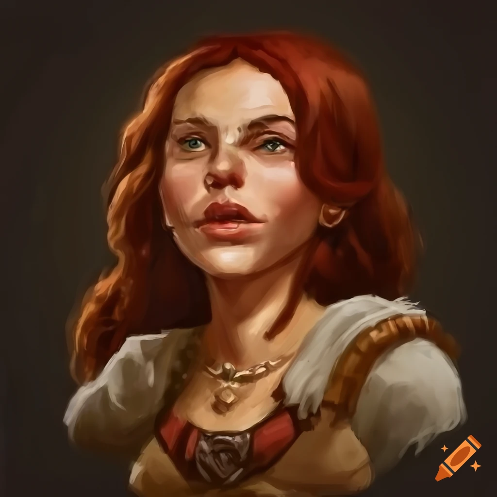 Npc, fantasy, fantasy race, character portrait, portrait, painting ...