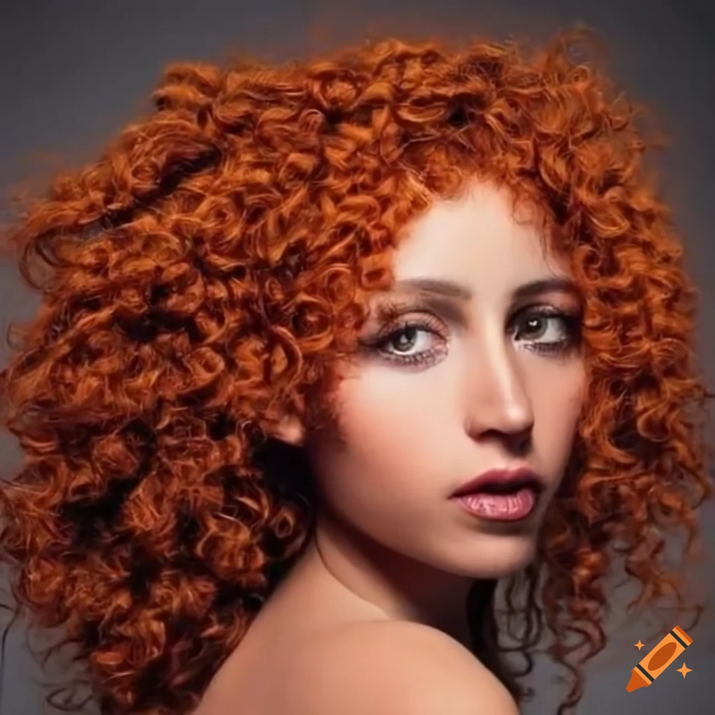 Red curly hair women , Berbere, indépendante, photo, moderne 2023 ...