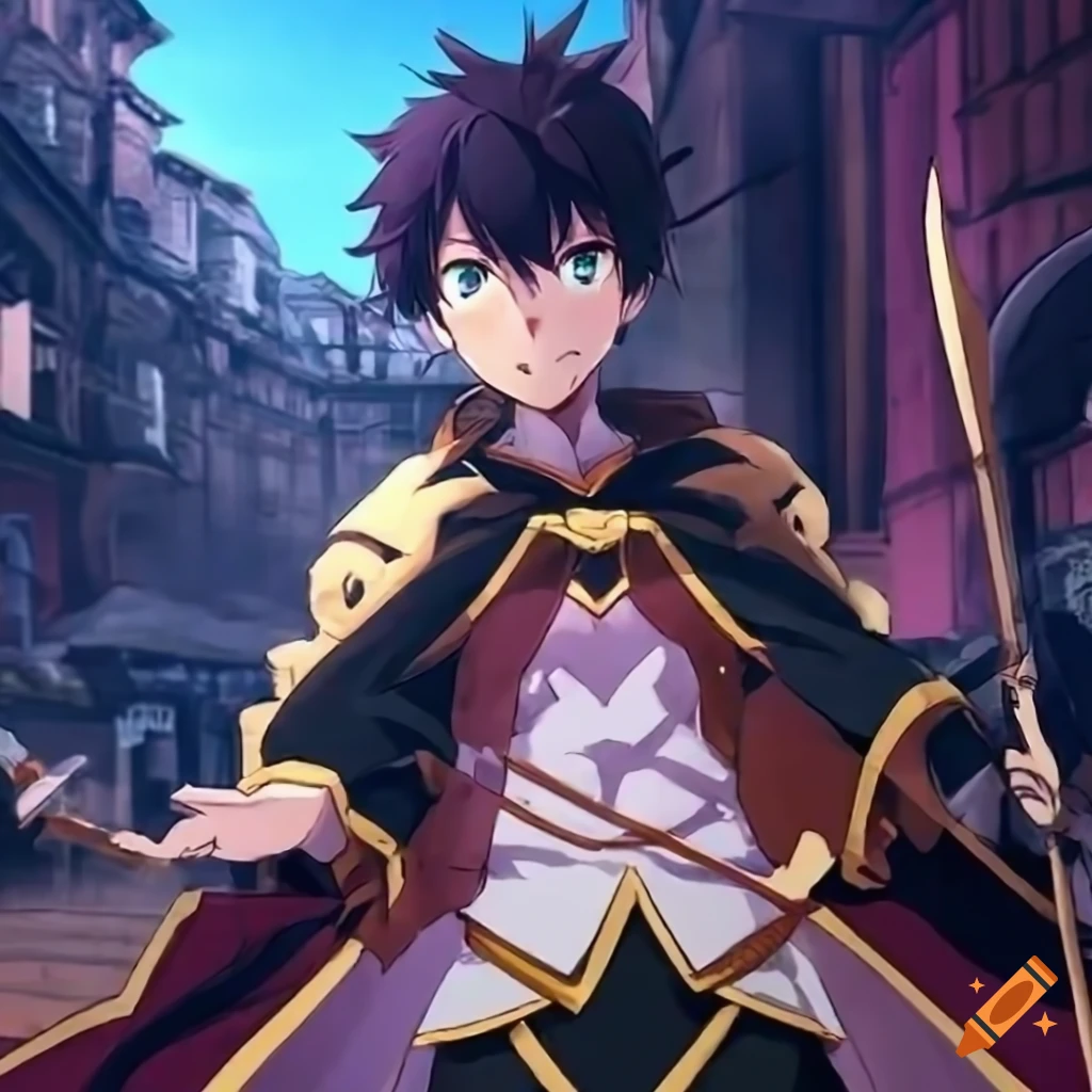 Isekai protagonist on Craiyon