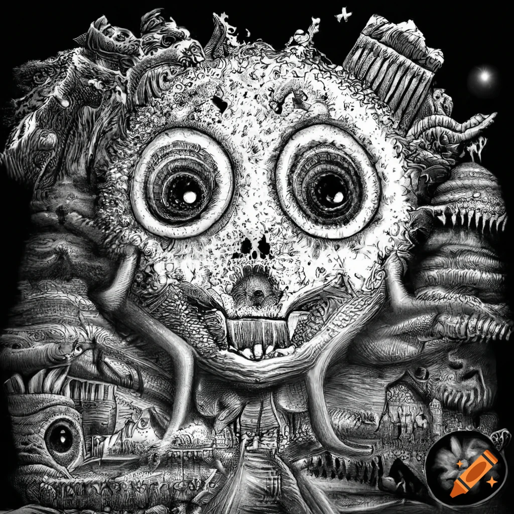 A colony of Cute little aliens on a weird foreign planet with ...